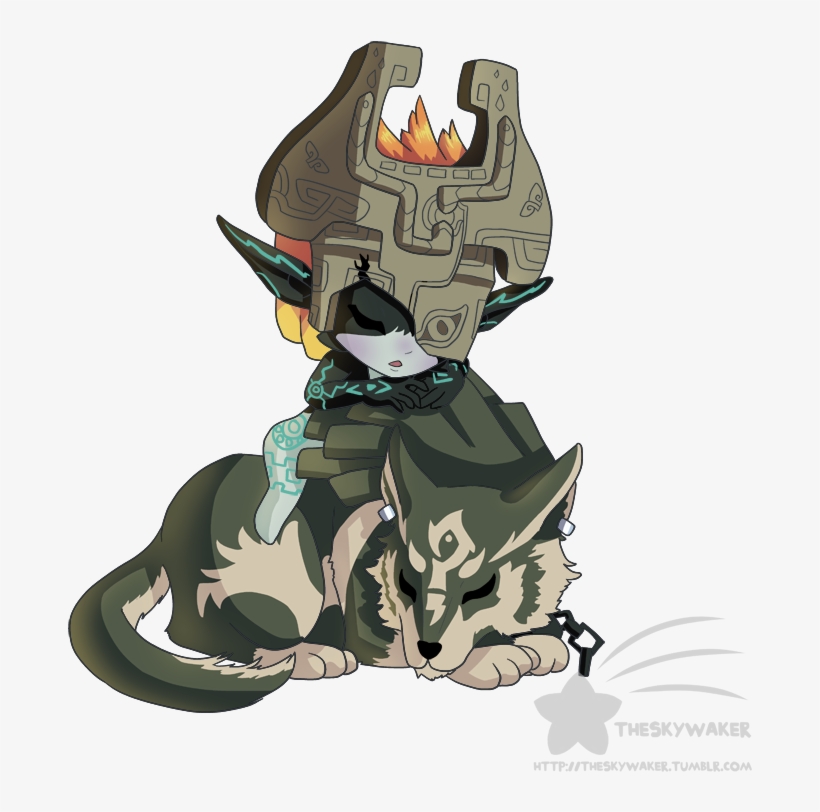 Twilight Princess Wolf Link Howling