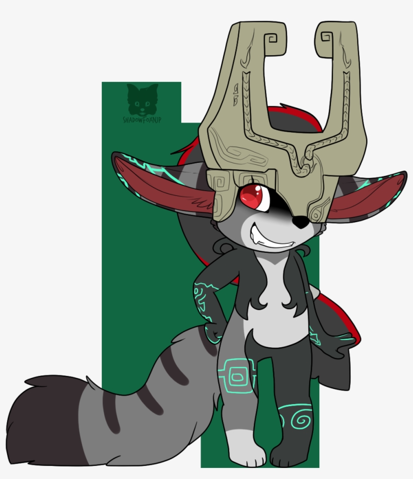 Midna Fox - Cartoon - 1000x1100 PNG Download - PNGkit
