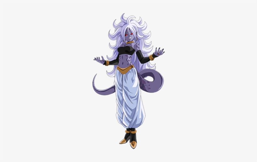 Android 21 - Android 21 X Goku - 350x467 PNG Download - PNGkit