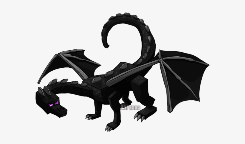 Download Transparent Ender Dragon Pictures - Minecraft Ender Dragon Png ...