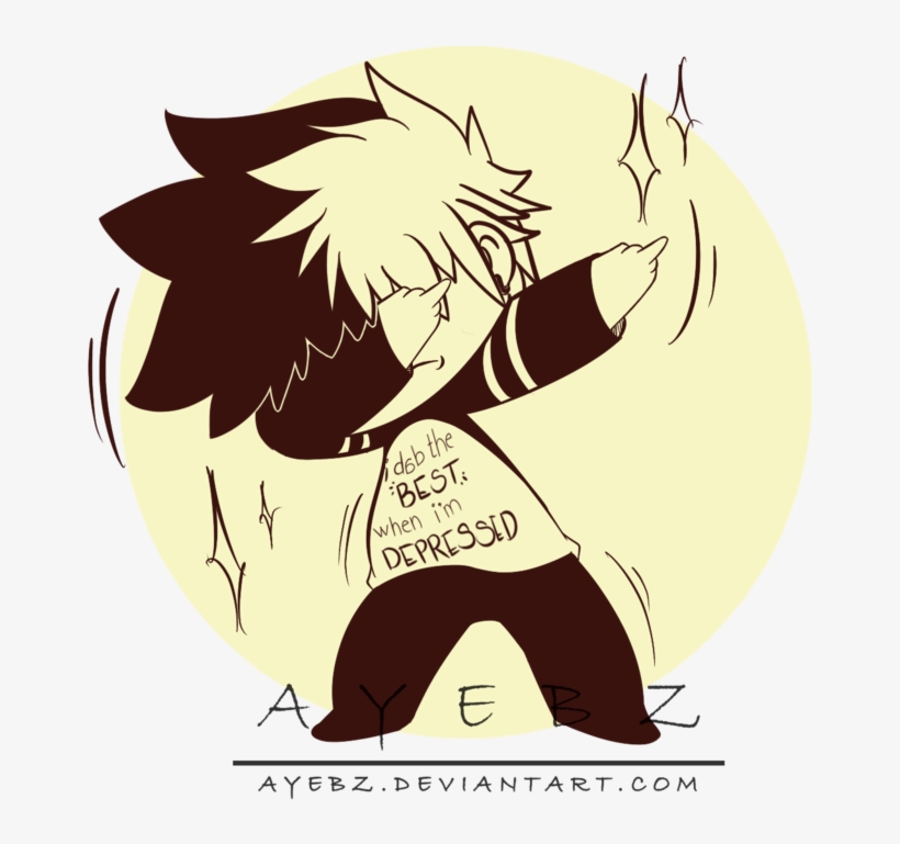 Free All People Dab By Ayebz On Deviantart - Sad Dab - 1024x768 PNG ...