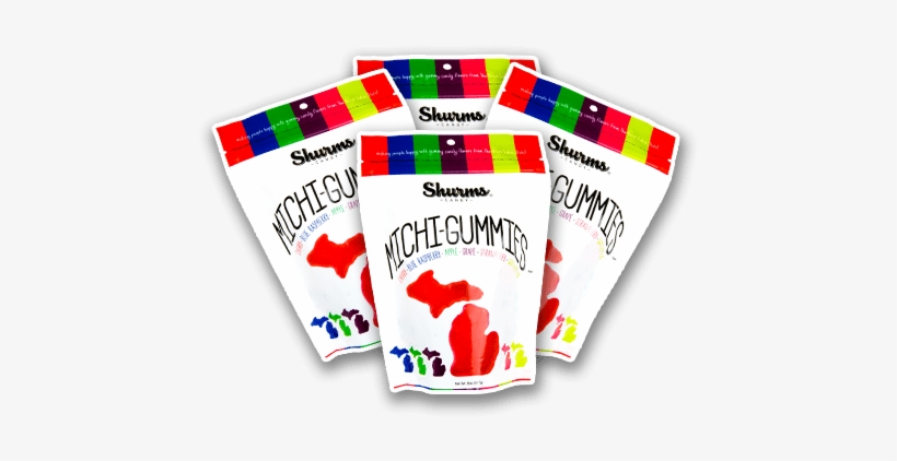 Shurms Candy Multiple 8oz Gummy Bear - Michigan Gummies - 457x342 PNG ...