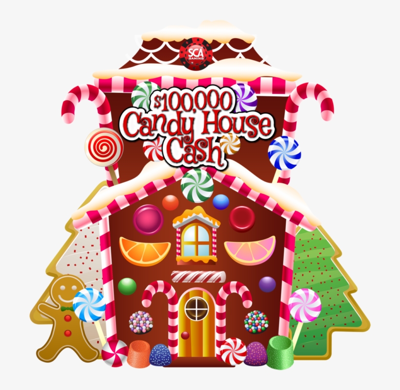 Candy House Cash - Candy House - 700x725 PNG Download - PNGkit