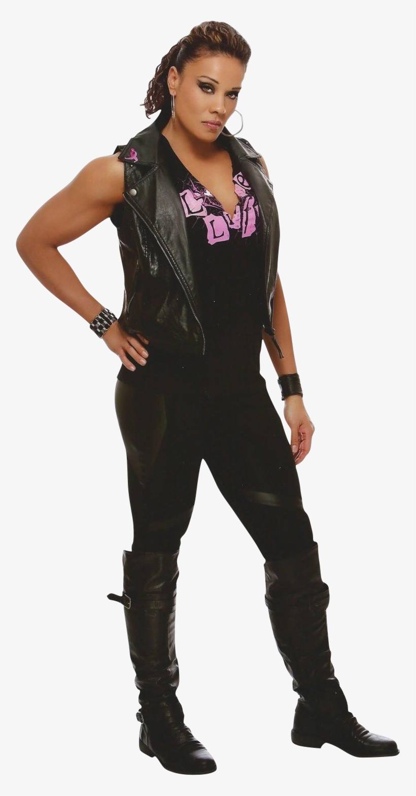 Tamina Snuka Wwe 11x14 Photo 2014 Posed - 760x1490 PNG Download - PNGkit