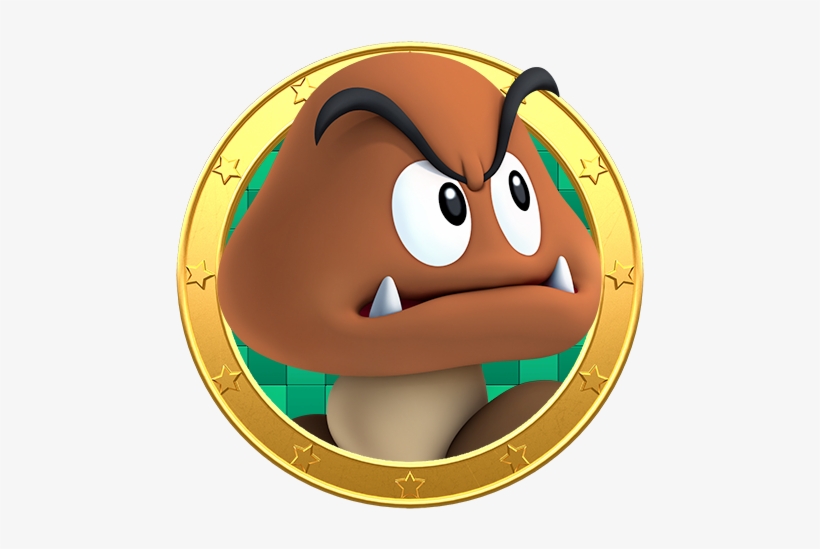 Goomba - Monty Mole Mario Party - 500x500 PNG Download - PNGkit