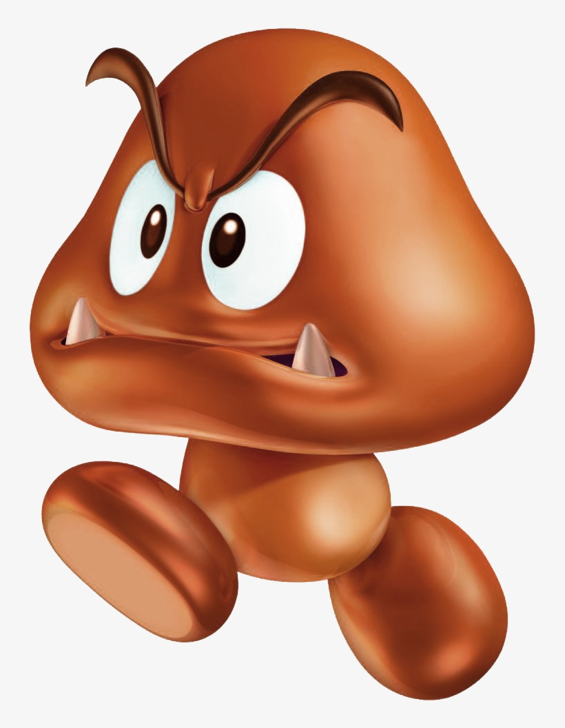 Download Transparent Bronze Goomba By Machrider14 - New Super Mario ...