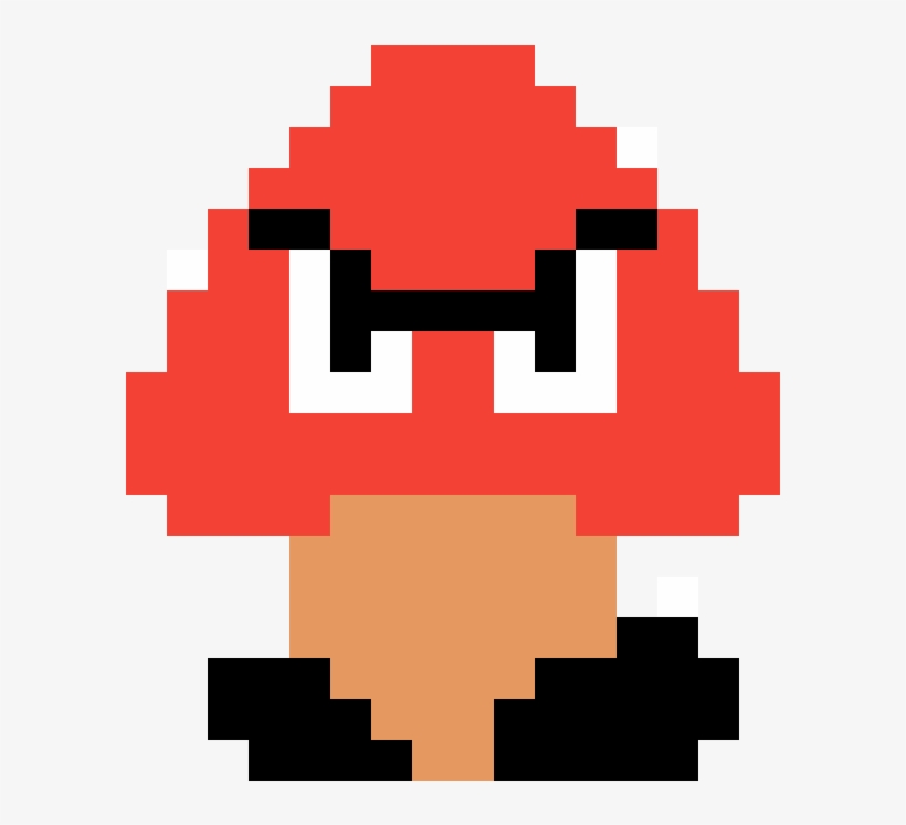 Goomba T Shirt - Super Mario Goomba 8 Bit - 1184x1184 PNG Download - PNGkit