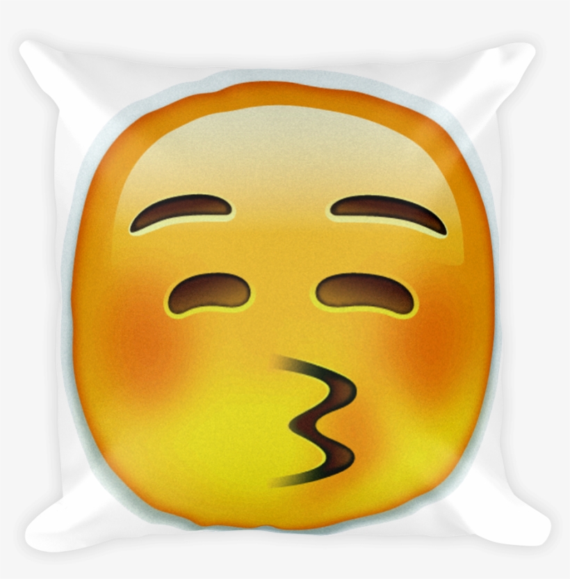 Kissing Face With Closed Eyes - Emojis Kissy Face - 1000x1000 PNG ...