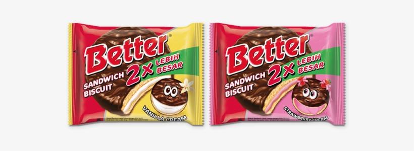 Better, Sandwich Biscuit Covered With Delicious Thick - Roma Better ...