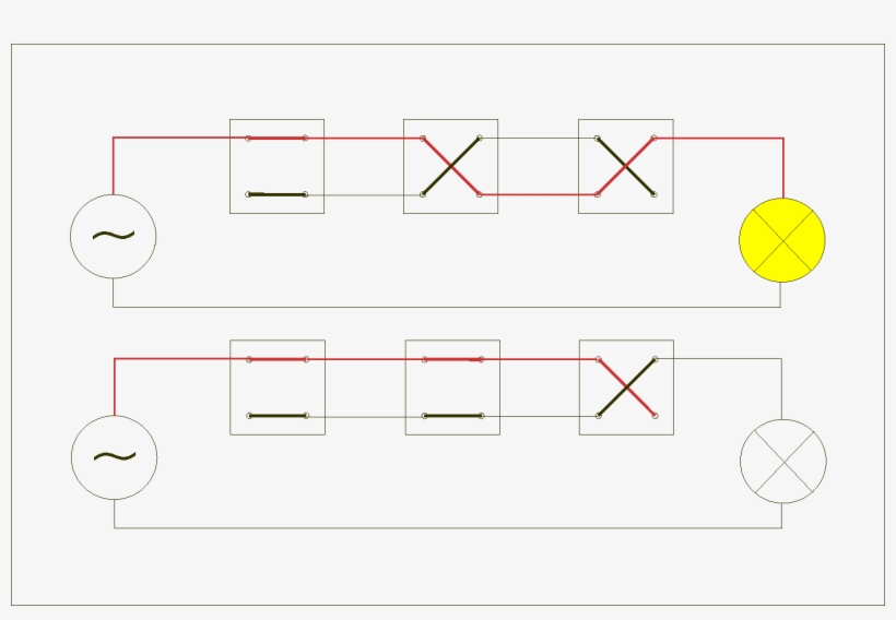 Light Switch Chain - Diagram - 1388x895 PNG Download - PNGkit