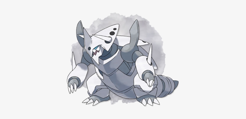 Megaaggron X And Y - Pokemon Mega Aggron - 400x349 PNG Download - PNGkit