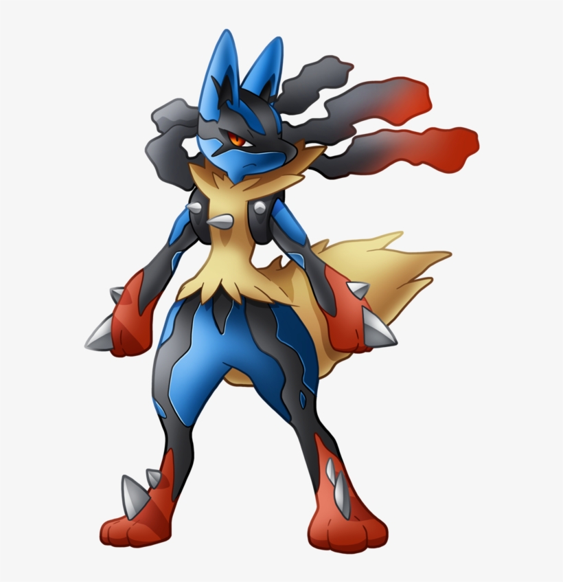 Pokemon - Pokemon Lucario Mega Evolution - 800x800 PNG Download - PNGkit
