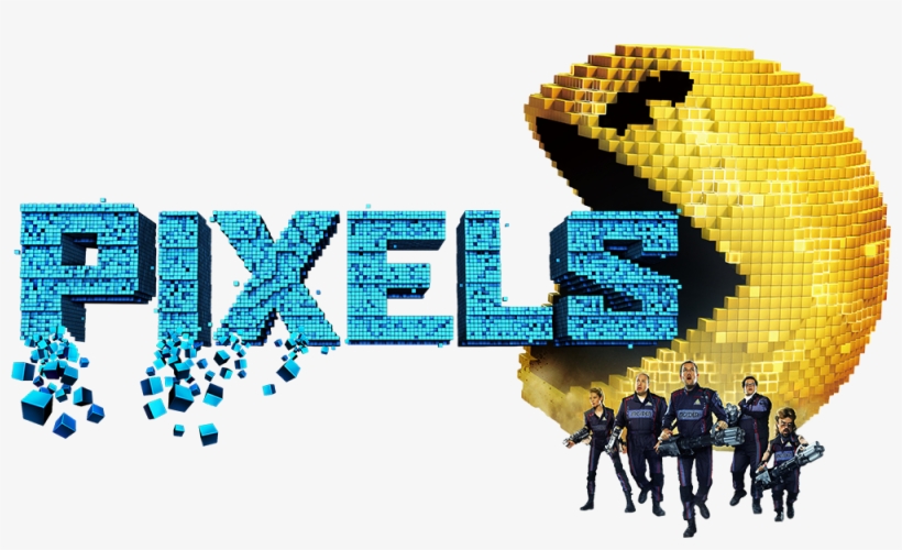 At Isolated Moments A Tolerably Amusing Send Up Of - Pixels Movie Logo ...