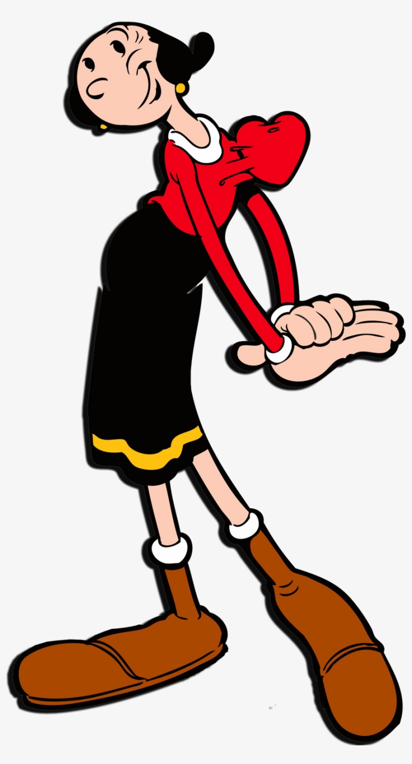 Popeye Olivia Palito Png - Popeye And Olive Oil - 371x587 PNG Download ...