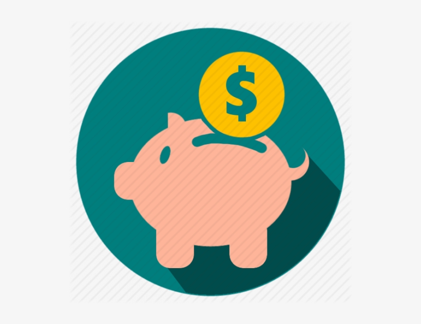Groupbank - Save Money Flat Icon - 552x552 PNG Download - PNGkit