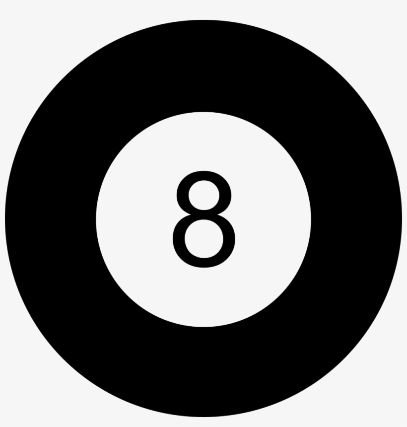Eight Ball Snooker Billiards Sports Comments - Map Button Png - 980x980 ...