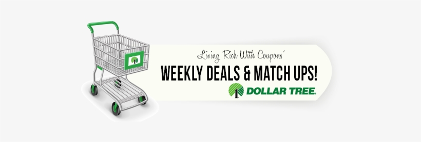 Dollar Tree Coupon Match Ups - Graphic Design - 600x201 PNG Download ...