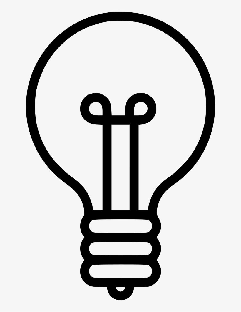 Lightbulb Light Bulb Idea Misc Creative - Creation Icon - 644x980 PNG ...