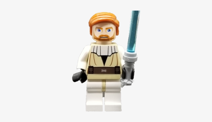 Lego Star Wars Obi-wan Kenobi - Lego Star Wars Obi Wan - 400x400 PNG ...