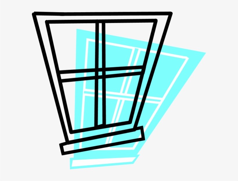 Png Window Clipart - Window Clip Art - 600x543 PNG Download - PNGkit