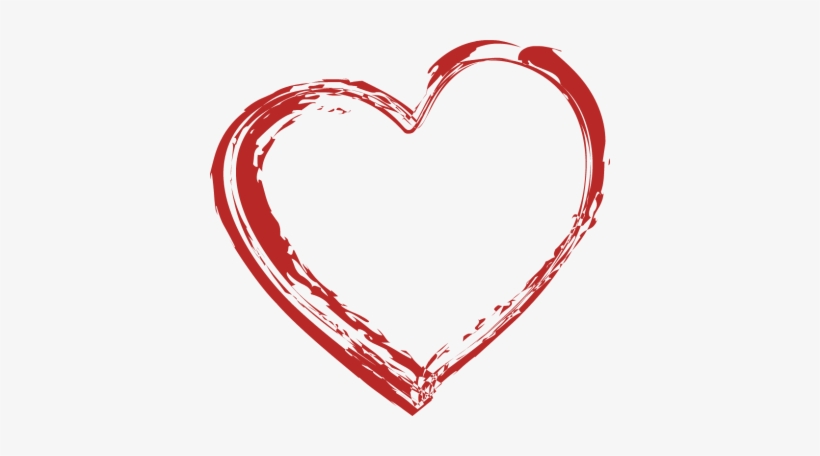 Brush Stroke Clip Art - Heart Paint Brush Png - 400x376 PNG Download ...