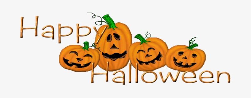 Happy Halloween - Happy Halloween Pumpkin Clipart - 694x240 PNG ...