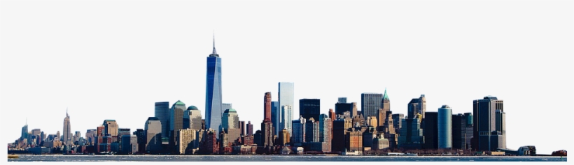 New York Skyline Transparent - New York City - 960x380 PNG Download ...