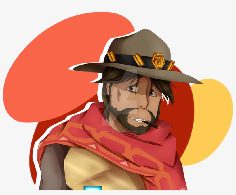 Funny Mccree Png - Drawing - 999x799 PNG Download - PNGkit