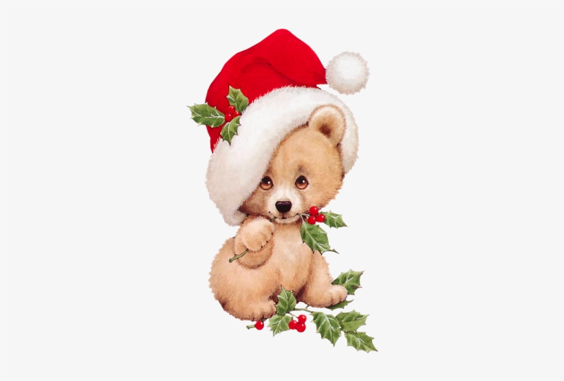 Christmas Teddy Bear Clipart - 304x490 PNG Download - PNGkit