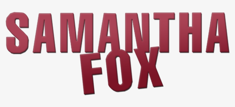 Samantha Fox Logo - 800x310 PNG Download - PNGkit