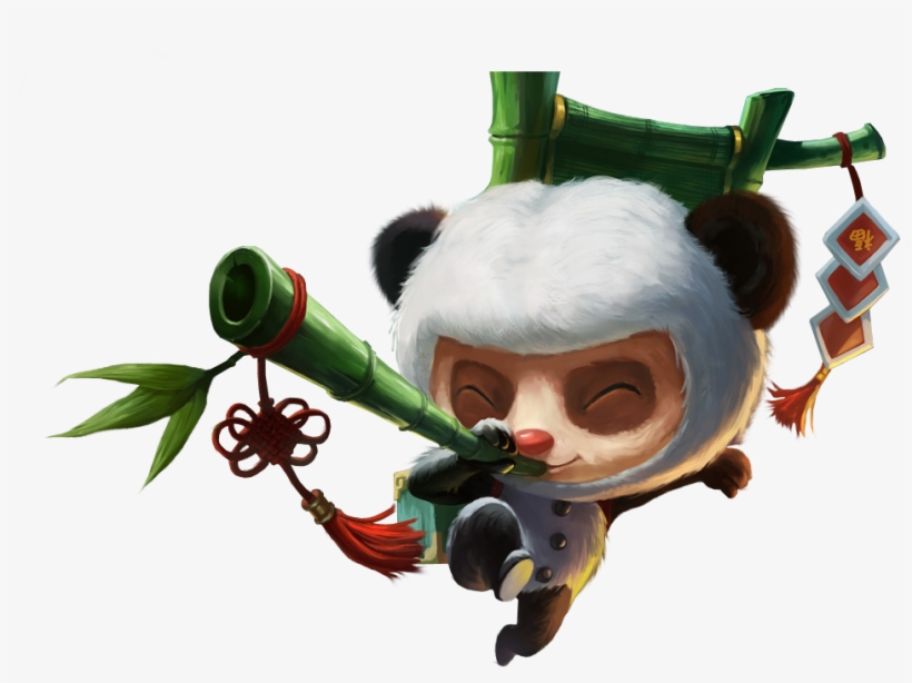 Panda Teemo Skin Png Image - League Of Legends Panda Teemo - 966x717 ...