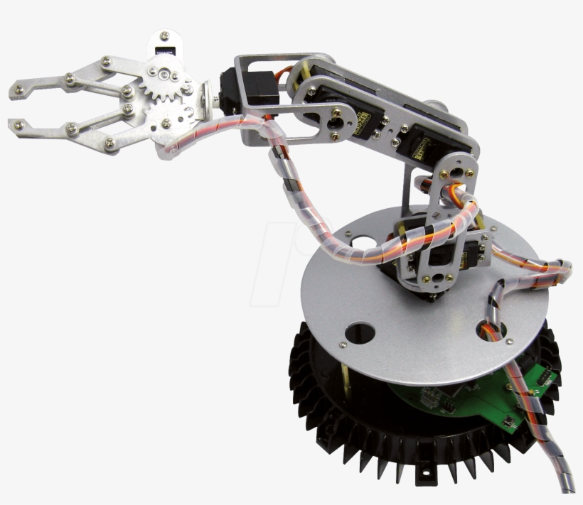 Big Metal Robotic Kit - Robot Arm - 1516x1237 PNG Download - PNGkit