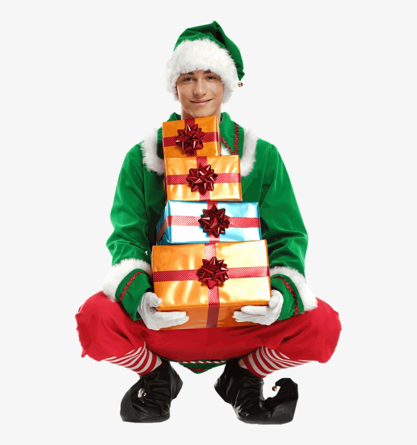 Santa Elf Png - Christmas Day - 525x796 PNG Download - PNGkit