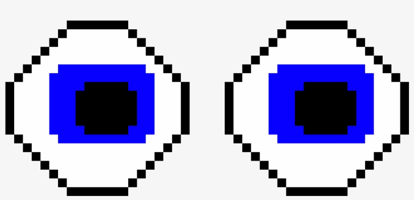 Eyeballs - 8 Bit Emoji - 1725x1000 PNG Download - PNGkit