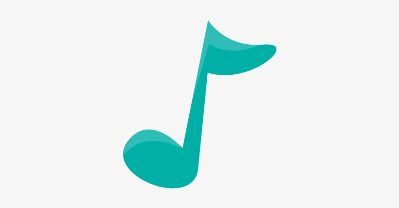 Nota Musical - Nota Musical Png Azul - 444x462 PNG Download - PNGkit