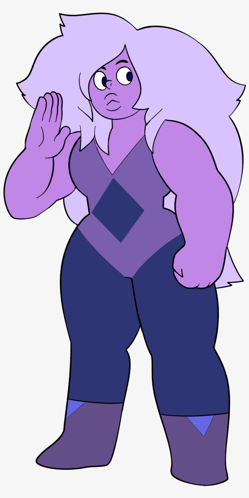 Amethyst - Steven Universe Gemcrust Amethyst - 1098x1920 PNG Download ...