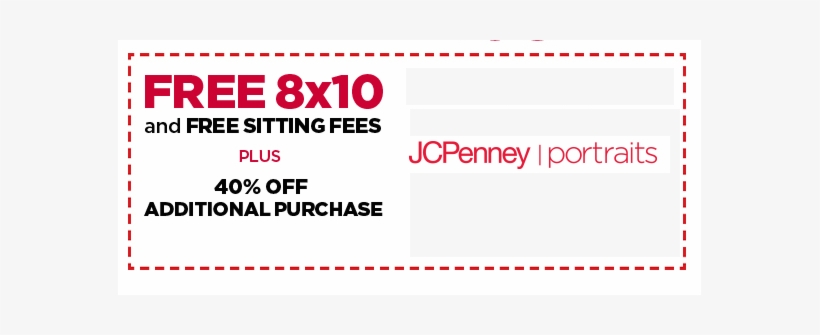 Jcpenney Portrait Coupons 2018 - 583x255 PNG Download - PNGkit