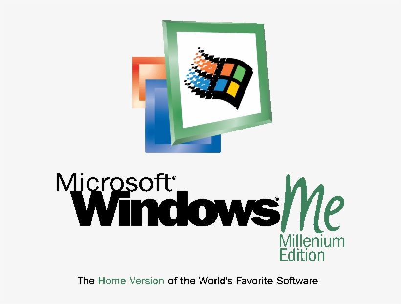 Microsoft Windows Millenium Edition Logo, Free Vector - Windows ...