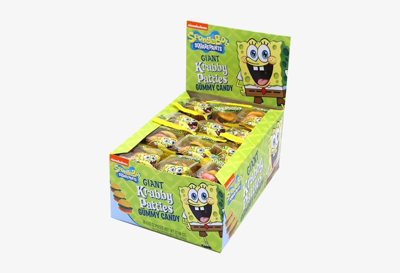 Giant Gummy Krabby Patties - Kole Imports Spongebob Squarepants Crust ...
