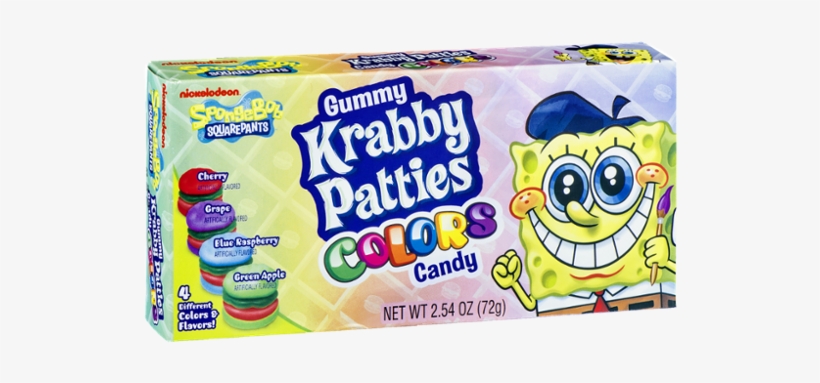 Gummy Krabby Patties Colors Candy Nickelodeon Spongebob - Spongebob ...