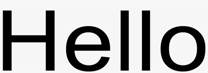 Hello - Gif Image Of Text - 1080x360 PNG Download - PNGkit