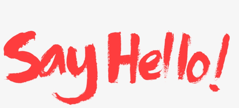 Hello - Red Hello - 2005x876 PNG Download - PNGkit
