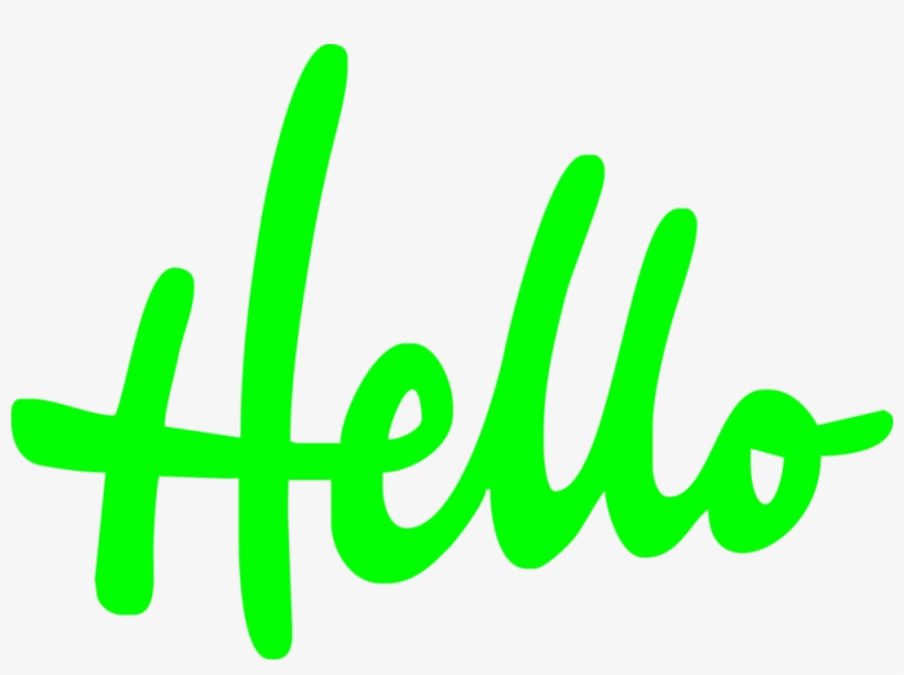 Hello - Logo Design Of Hello Digital Pr - 1000x698 PNG Download - PNGkit