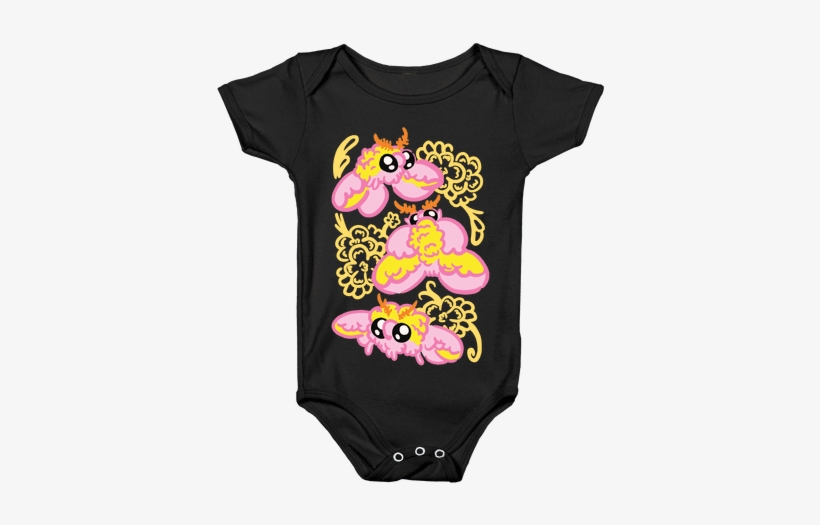 Rosy Maple Moths Baby Onesy - Onesie - 484x484 PNG Download - PNGkit