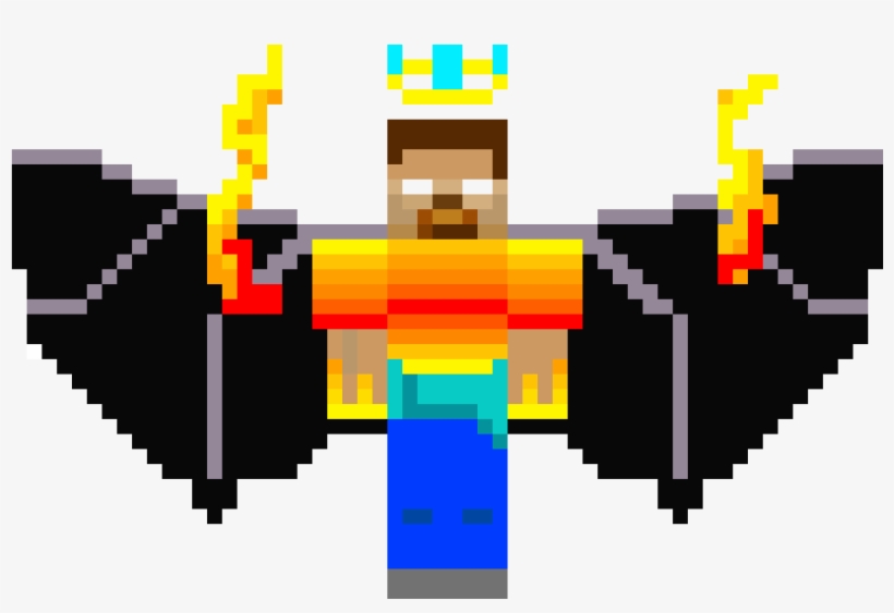 Herobrine Pixel Art