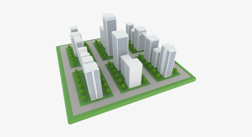 12 3d Office Building Icon Images - 3d Buildings Clipart - 500x400 PNG ...