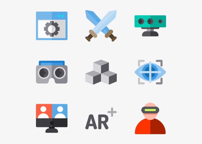 Virtual Reality - Augmented Reality Vector Png - 600x564 PNG Download ...