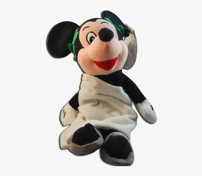 Disney Store Mickey Mouse Bean Bag Plush Toga Roman - Disney - Mickey ...