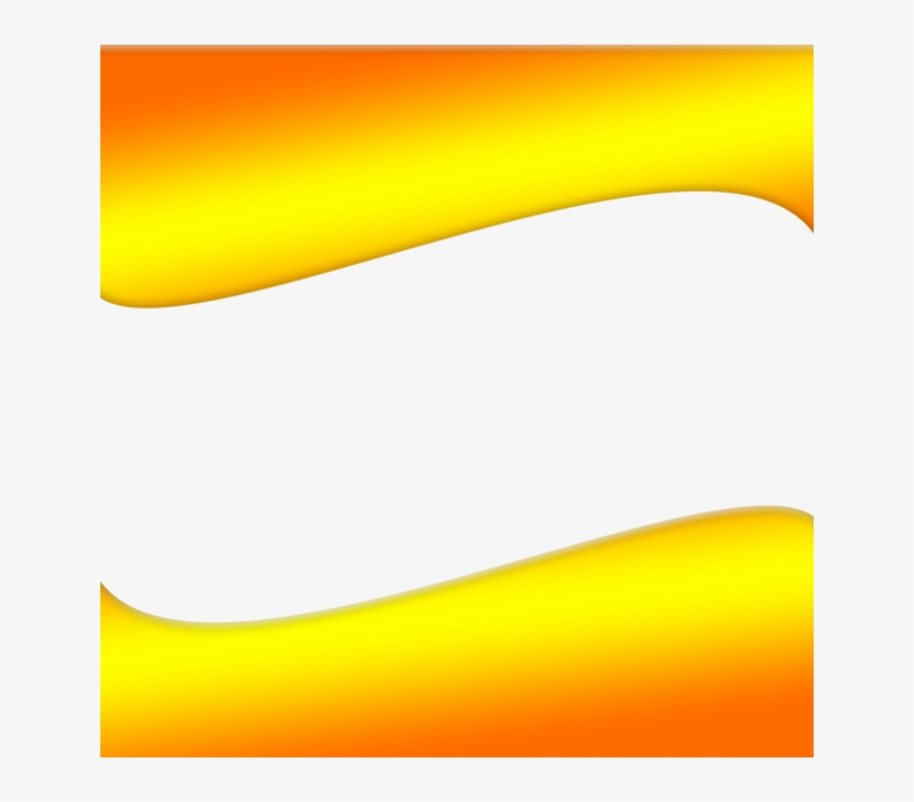 Vector Dynamic Wave Banner Free Png And Vector, Yellow, - Transparent ...