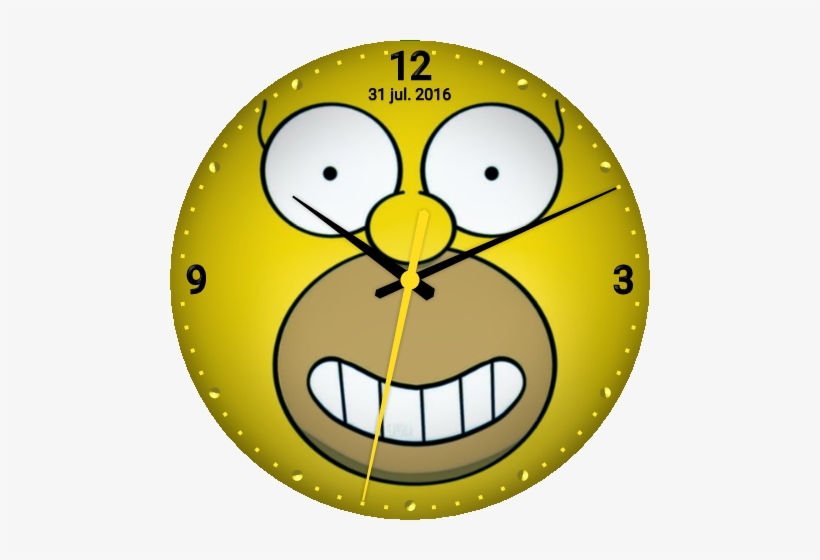 Download Transparent Homero - Homer Face - PNGkit